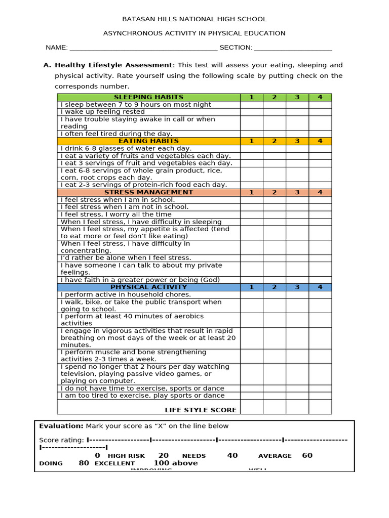 Pe Asynchronous Act 1 | PDF
