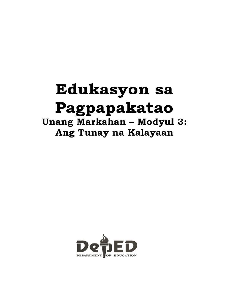 ESP 10 Modyul 3 | PDF