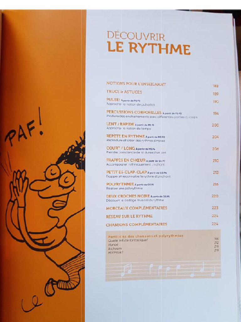 vers la musique le rythme | PDF