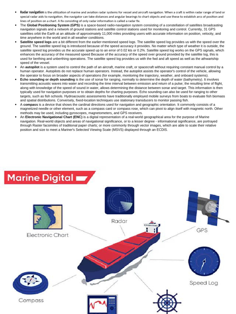 navigation of marine | PDF