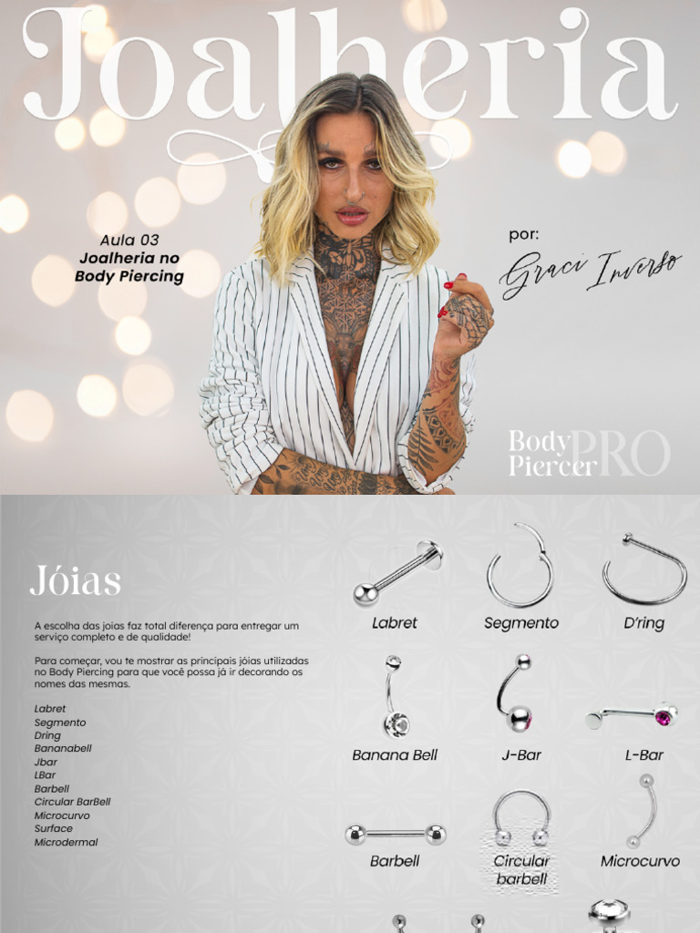 Apostila Joalheira Body Piercer PRO-1 | PDF