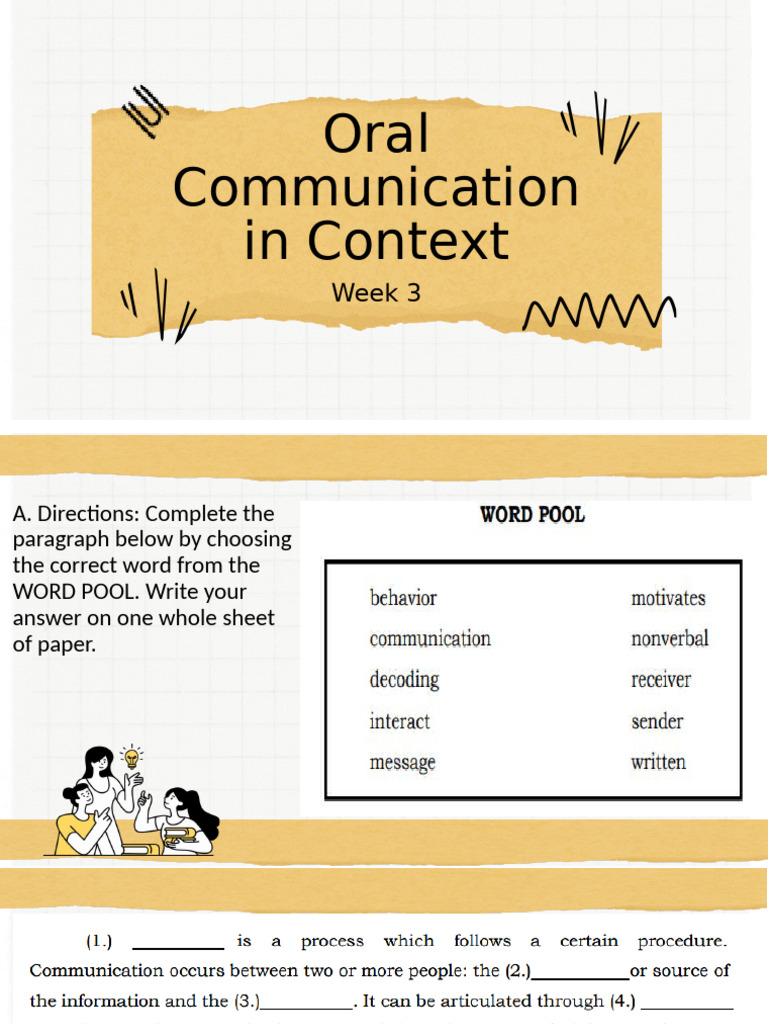 Oral Comm Module 3 | PDF