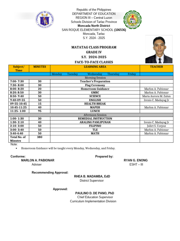 Matatag 2024 Grade 4 | PDF
