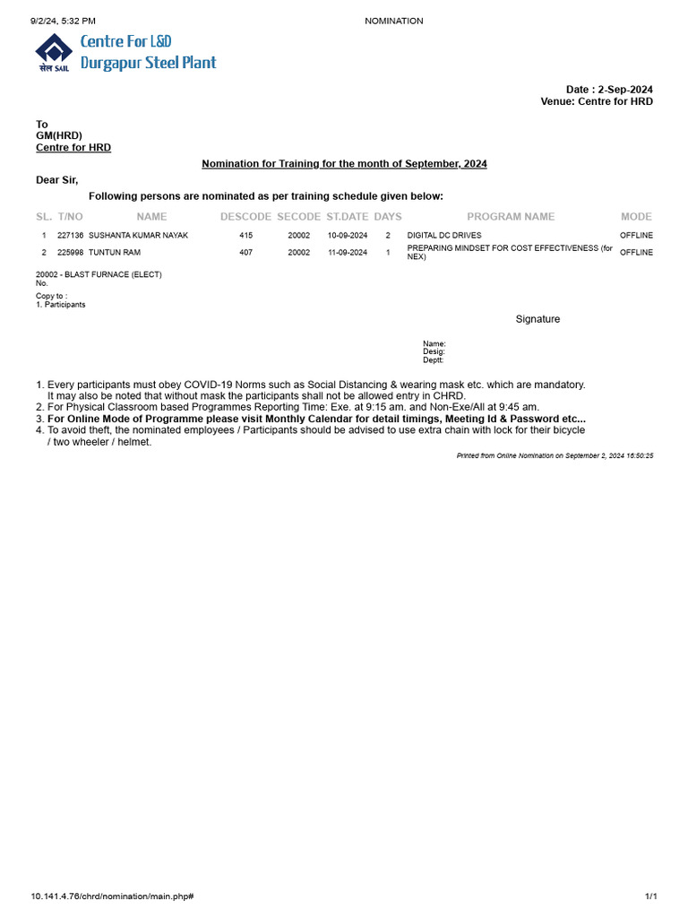 202409 NOMINATION | PDF