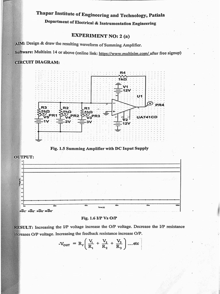 Lab Manual Experiment 2 | PDF