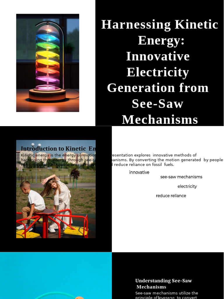 Slidesgo Harnessing Kinetic Energy Innovative Electricity Generation ...