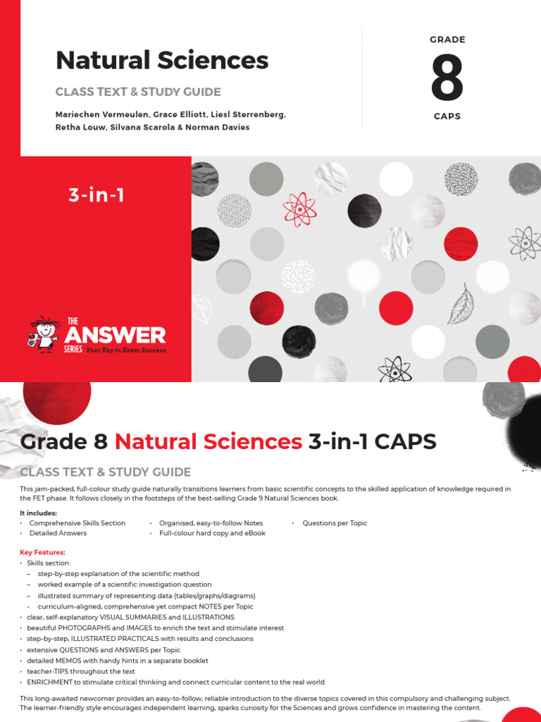GR 8 Natural Sciences 3 in 1 Extracts | PDF