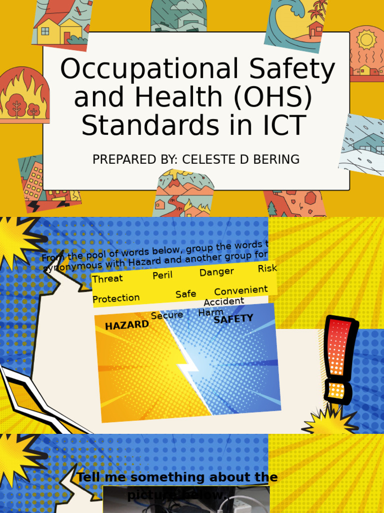 OHS IN ICT | PDF | Occupational Safety And Health | Hazards
