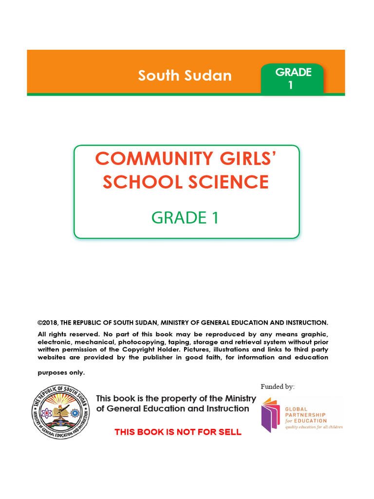 Science Grade 1 | PDF | Taste | Senses