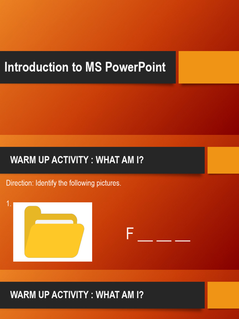 Introduction To MS PowerPoint | PDF