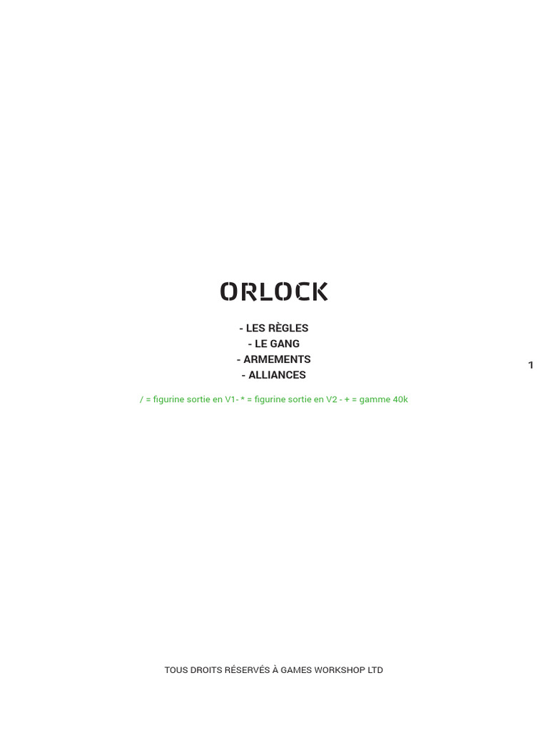 Gang Orlock | PDF