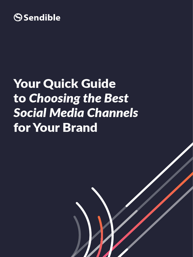 Guide To Social Media Channels | PDF