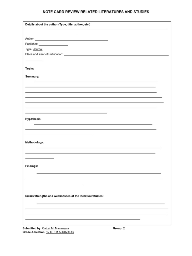 Catcat Notecard Rrs (Foreign) & RRL (Local) 2 | PDF | Mathematics ...