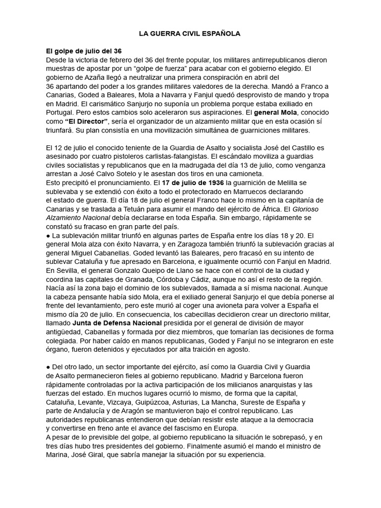 Guerra Civil | PDF