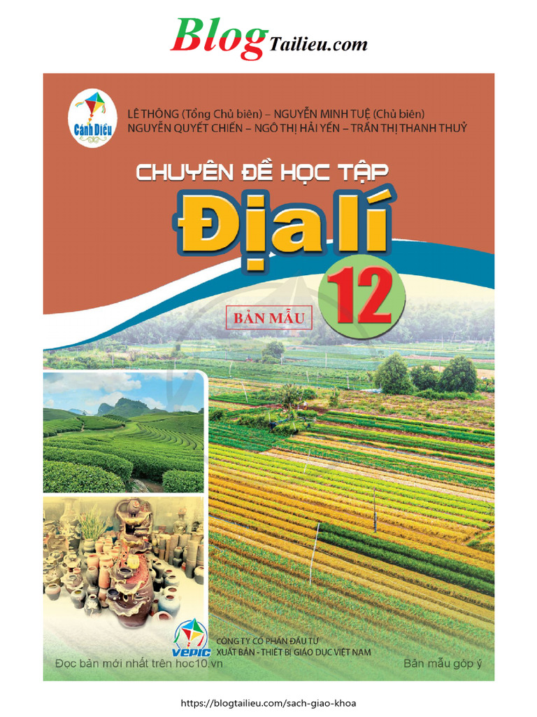 Chuyen de Hoc Tap Dia Li 12 Canh Dieu PDF Xem Online Tai PDF Mien Phi | PDF