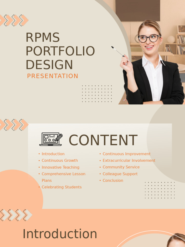RPMS Portfolio Design Presentation 3 | PDF