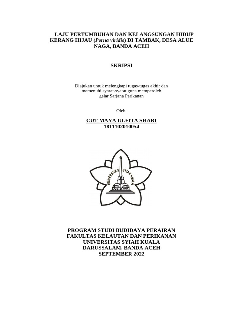 SKRIPSI ICUT BISMILLAH (1) Revisi | PDF