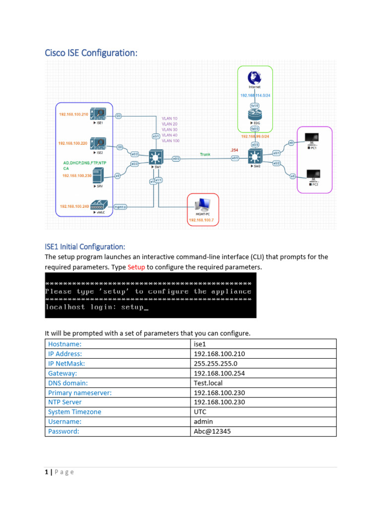 11 Cisco ISE Node Configuration | PDF