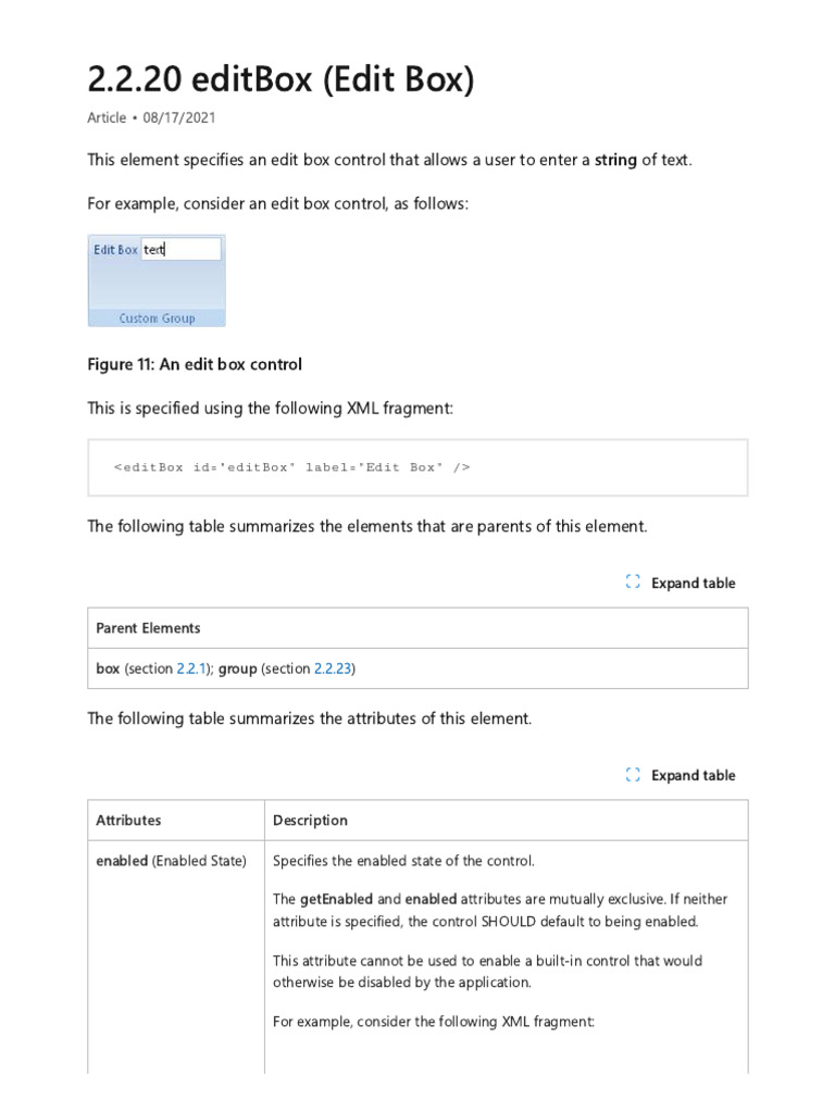 Ms Customui Editbox Edit Box Microsoft Learn Pdf Xml Schema