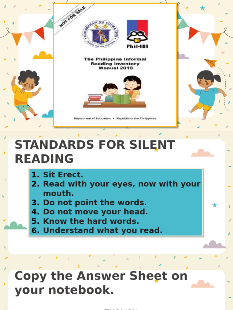 Phil Iri Grade 4 | PDF