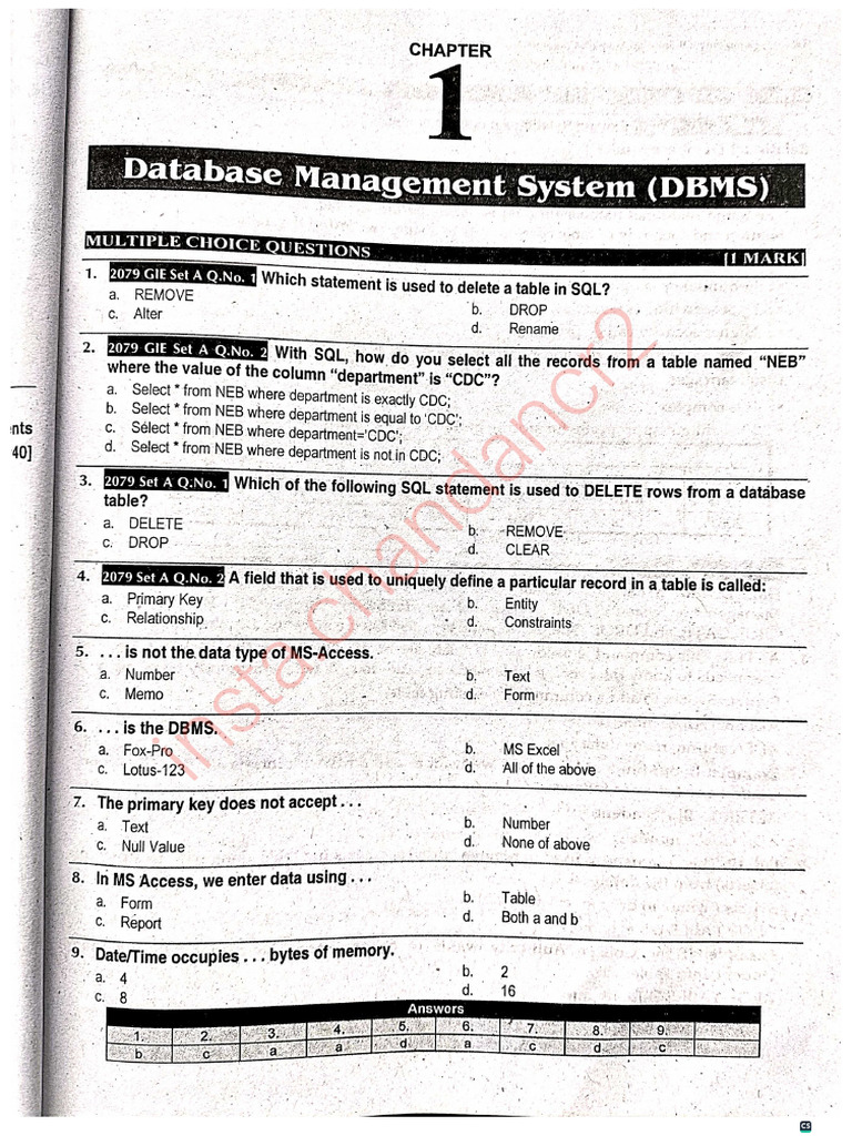 Database Management System (DBMS) | PDF Database Management System (DBMS) | PDF