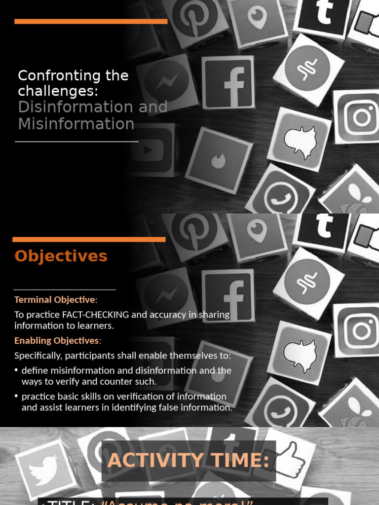 Misinformation Disinformation Malinformation | PDF