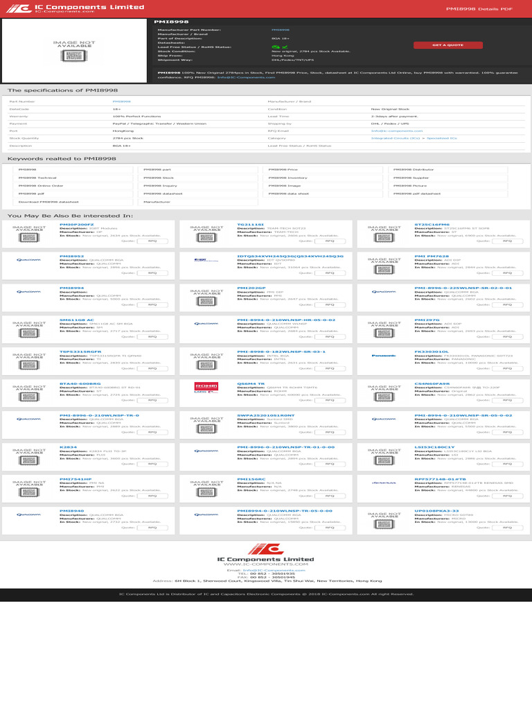 PMI8998 | PDF | Computing | Design