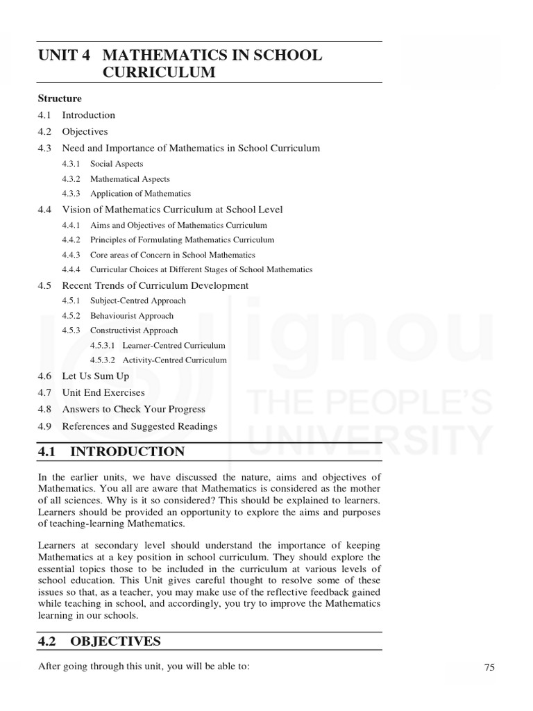 Unit 4 | PDF