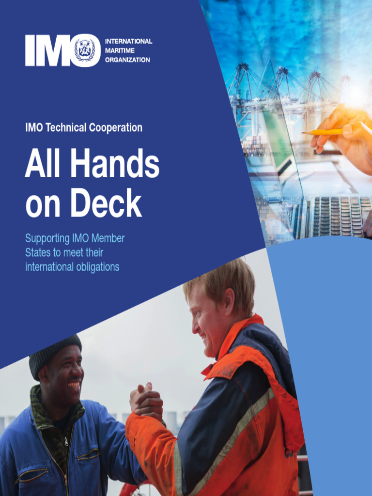 IMO Technical Cooperation All Hands On Deck Digital | PDF