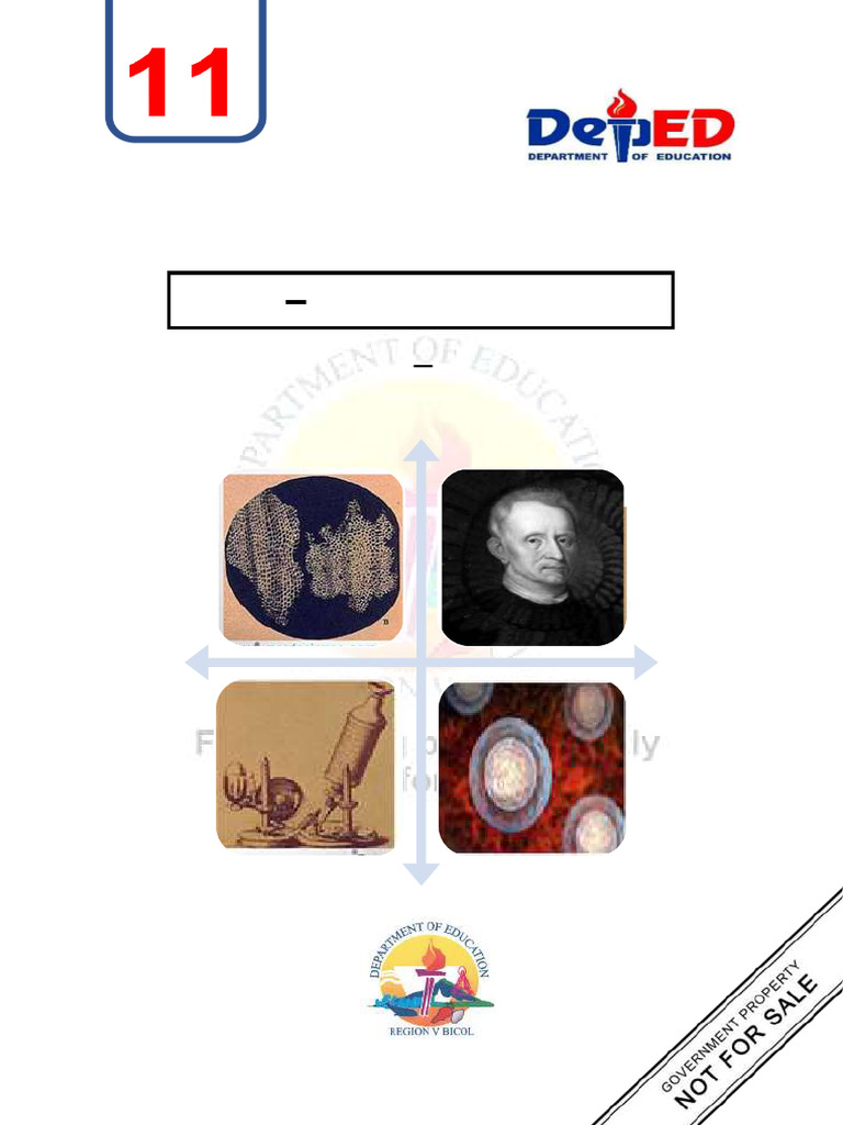 SHS STEM Bio1 Q1 Week 1 Module 1 Cell Theory - 1 | PDF