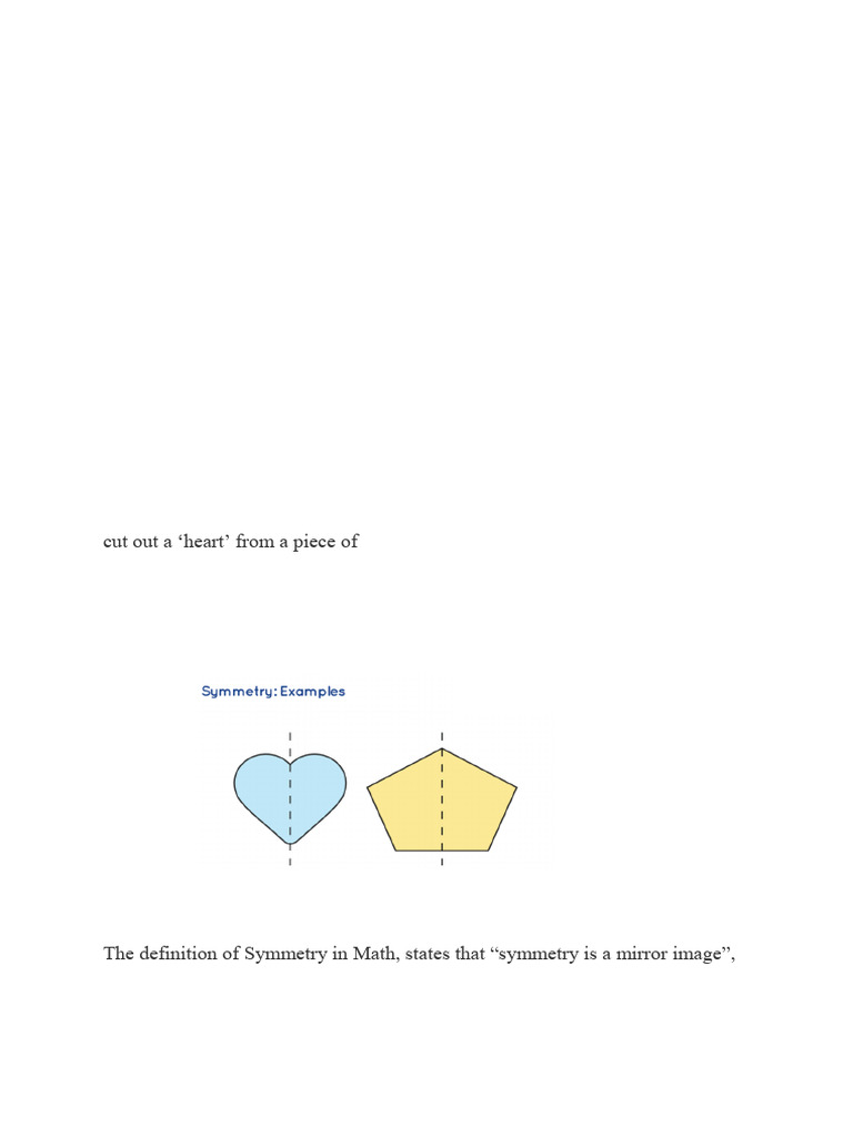 Symmetry Notes | PDF