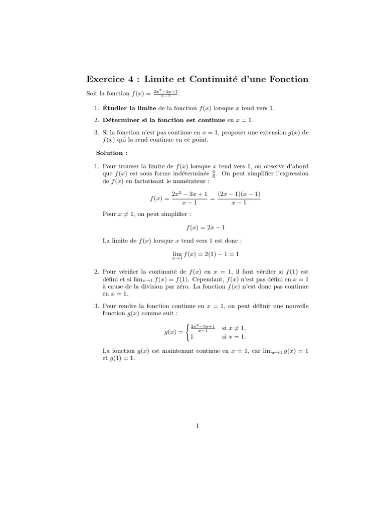Exercice 4 | PDF
