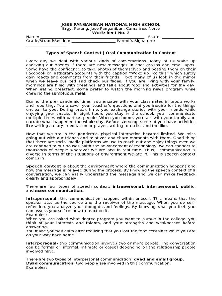 Speech Acts Exercises | PDF