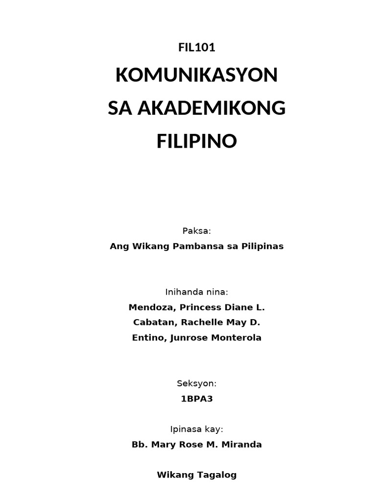 Pangkat 1 | PDF