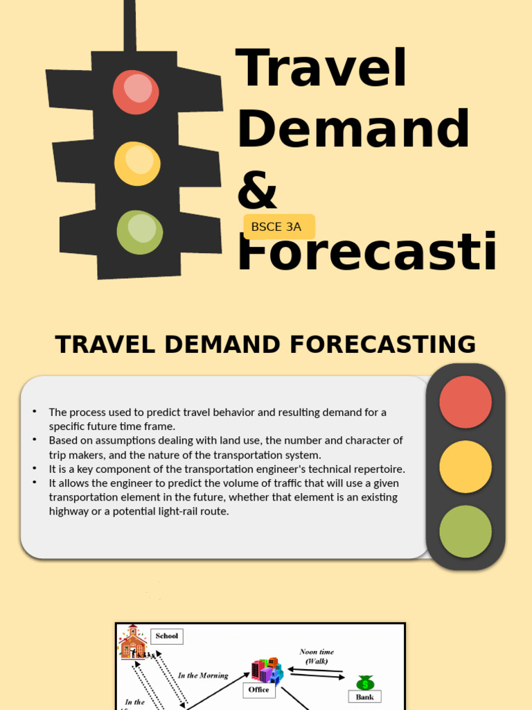 Bsce 3a - Travel Demand Forecasting | PDF