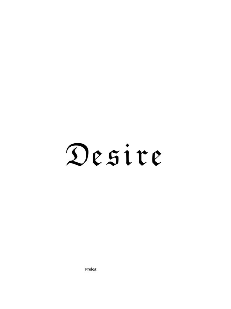 Desire | PDF
