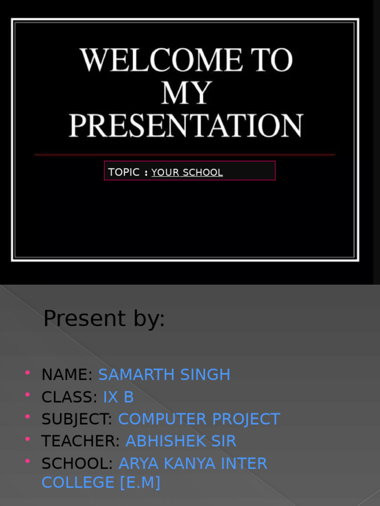 Samarth Singh | PDF