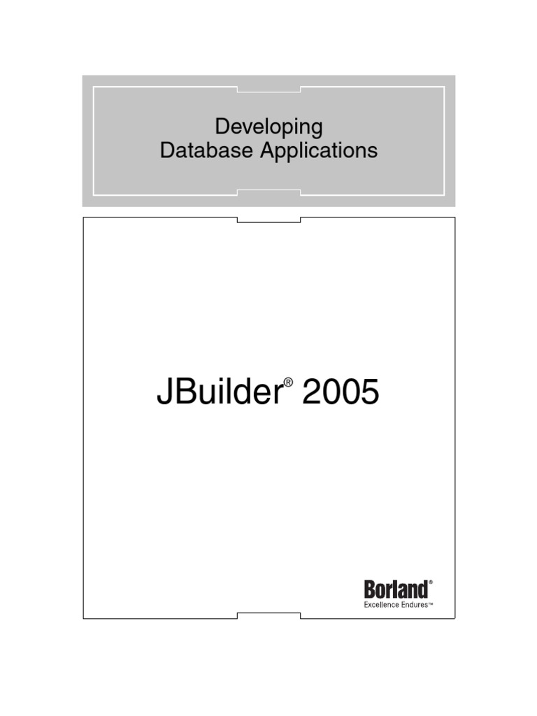 JBuilder2005 Database | PDF