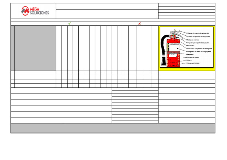 Check List de Extintores | PDF