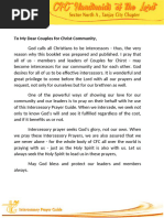 CFC Covenant Orientation TALK2 Prayer and Scriptures (S) | PDF | Prayer ...