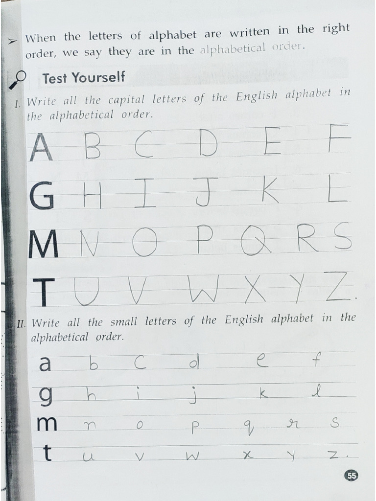 Class 1 Chapter - 1 | PDF