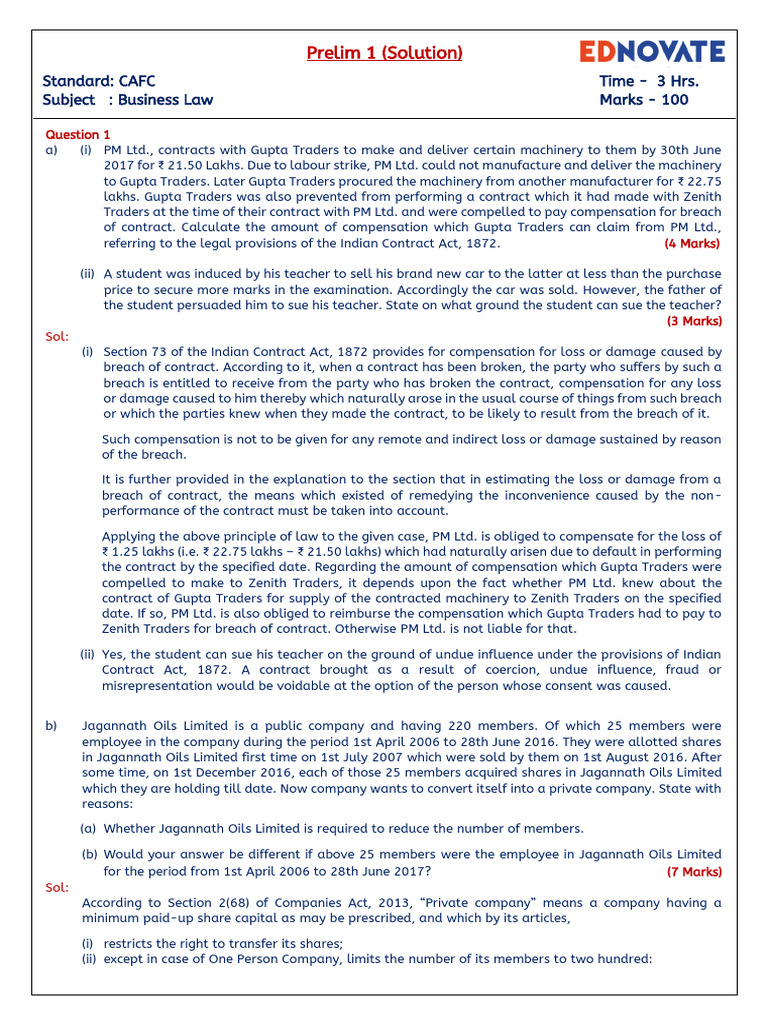 Revised Fybcom NEP Syllabus | PDF