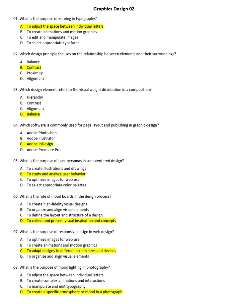 Level 3 Graphic Design Exam Questions | PDF | Graphic Design | Graphics