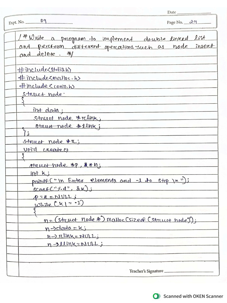 DSA Exp.9 To 17 | PDF