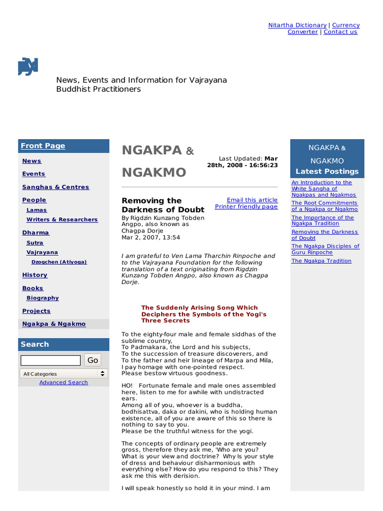 Removing The Darkness of Doubt | PDF