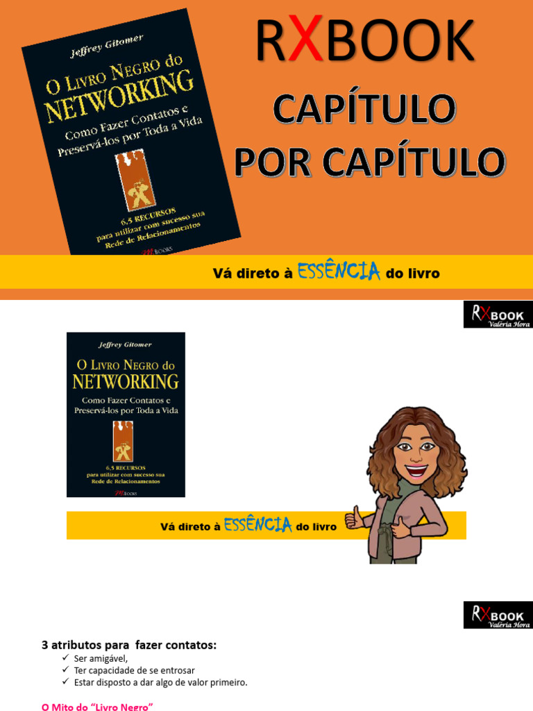 O Livro Negro Do Networking | PDF | Tempo | Carreira e Crescimento