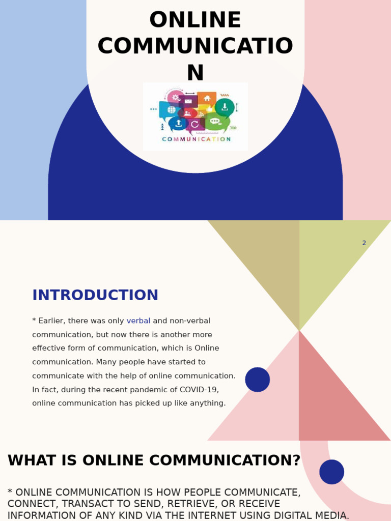 Online Communication | PDF