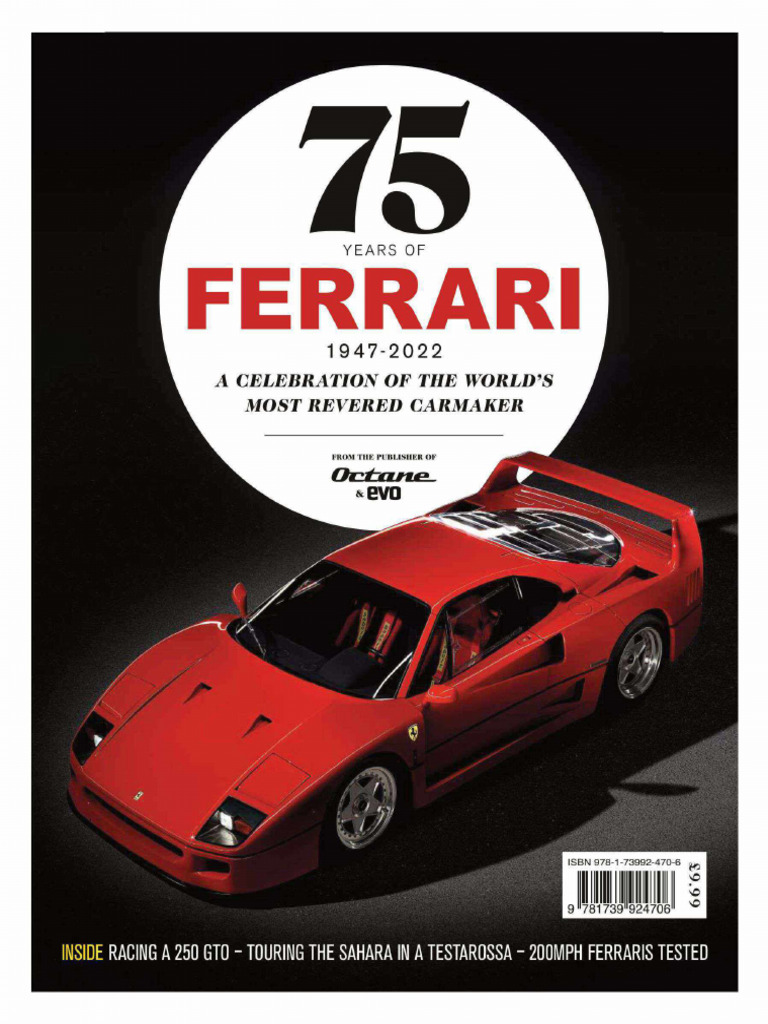 75 Years of Ferrari 1947 A 2022 | PDF