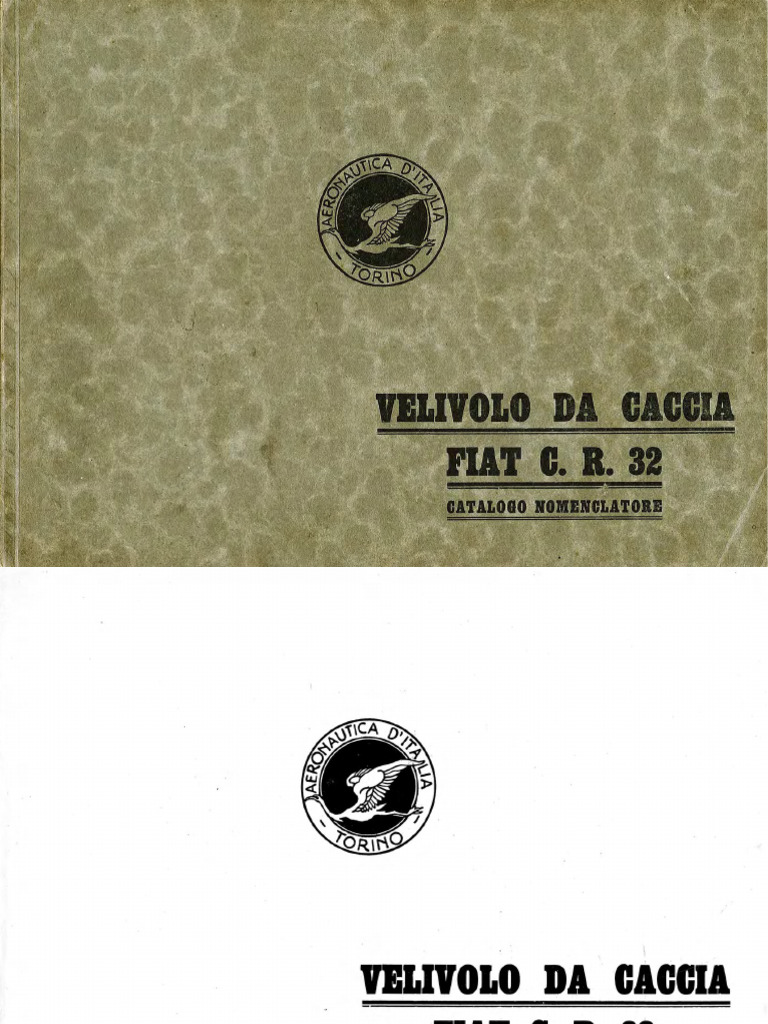 Fiat CR32 Parts Manual Part1 | PDF