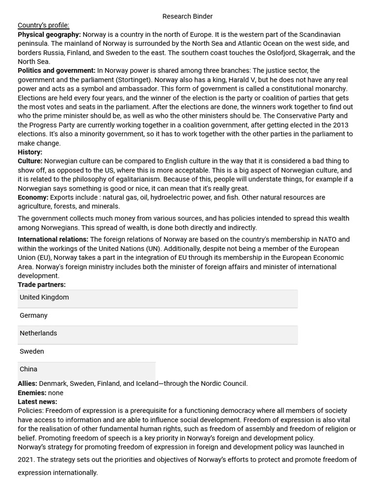 Research Binder | PDF